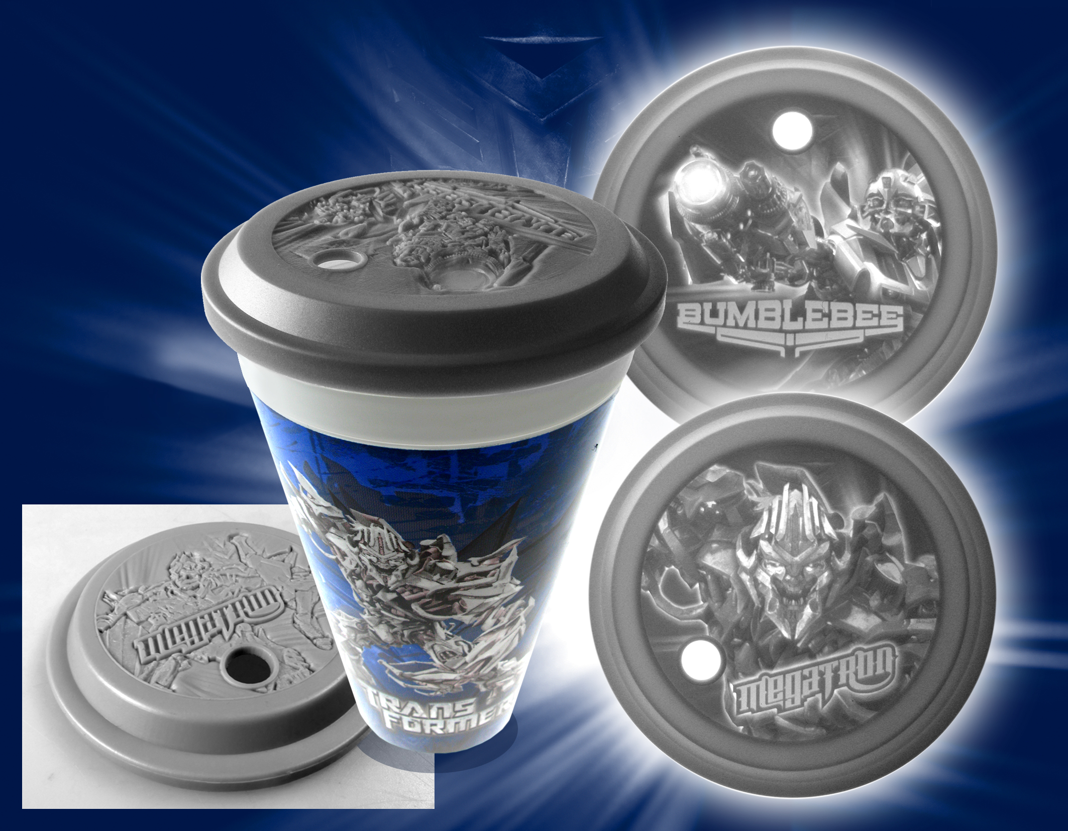 Transformers Cup Lid : Dufort Associates